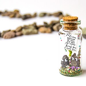 Mothers Day Gift Mothers Day Message in a Bottle Mother and Daughter ...