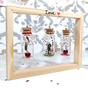 Floating Frame Wood Handmade. Swing. Frame Your Message. Personalized ...