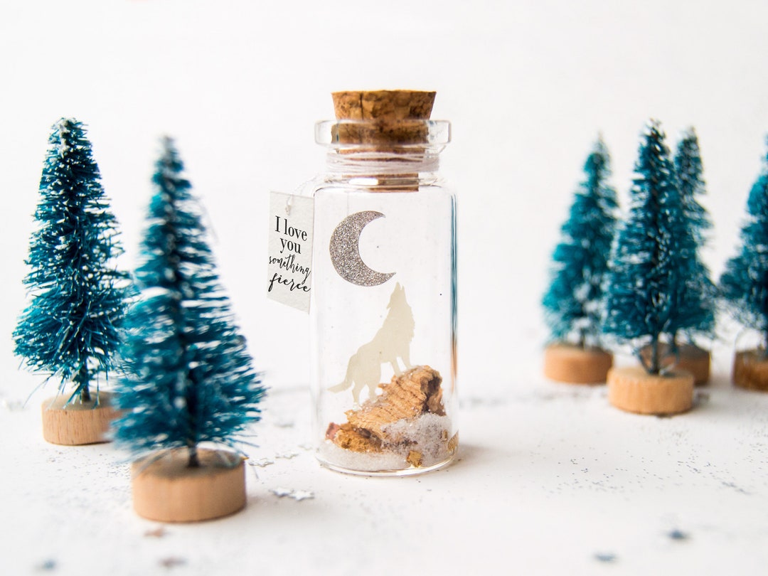 White Wolf Anniversary Gift Valentine’s Gift for Him. I Love You. I Am ...