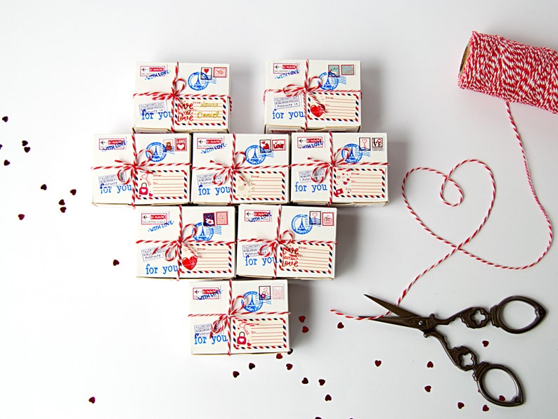 Packaging Valentines Love Box Toughtful Gifts Packaging for - Etsy