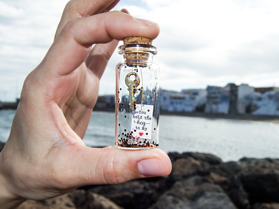 Valentine Gift for Her Key to My Heart I Love You More Gift for ...