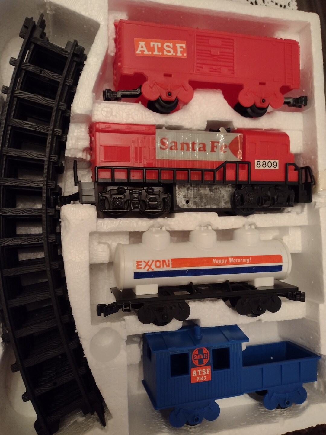 Vintage Durham's Rail Power - Wind up Freight Train - Vintage Train Set ...