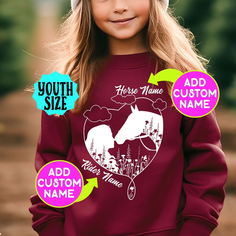 Horse Sweatshirt - Etsy