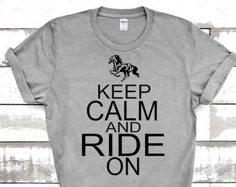Keep Calm and Ride | Etsy