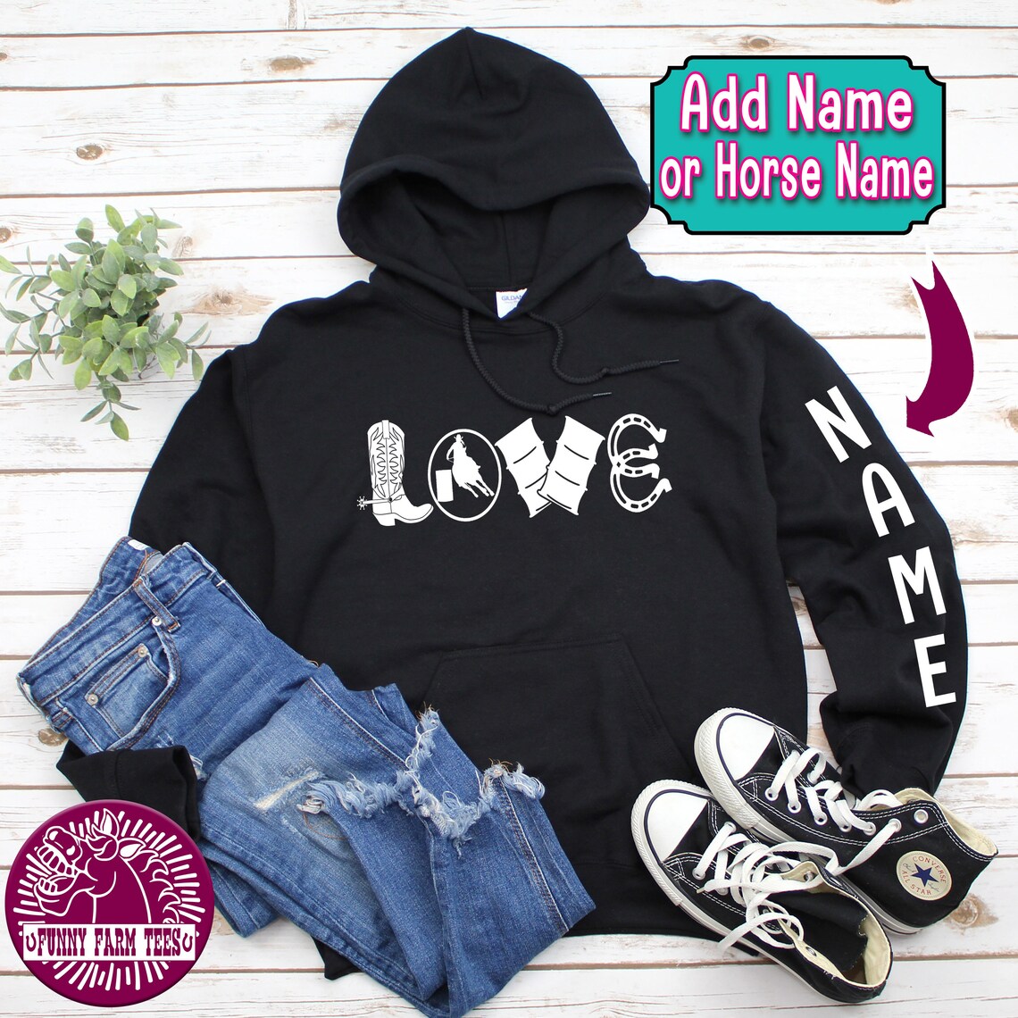 Barrel Love Barrel Racer Hoodie Cowgirl Barrels Boots - Etsy