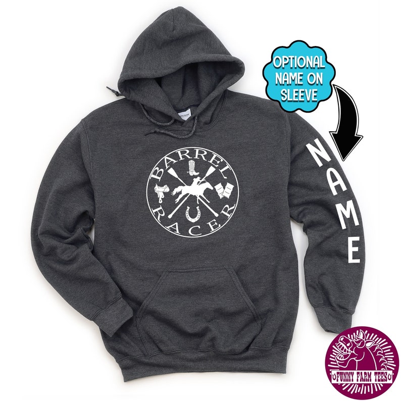 Barrel Racer Hoodie Barrel Racing Hoodie Barrel Racer Gift | Etsy
