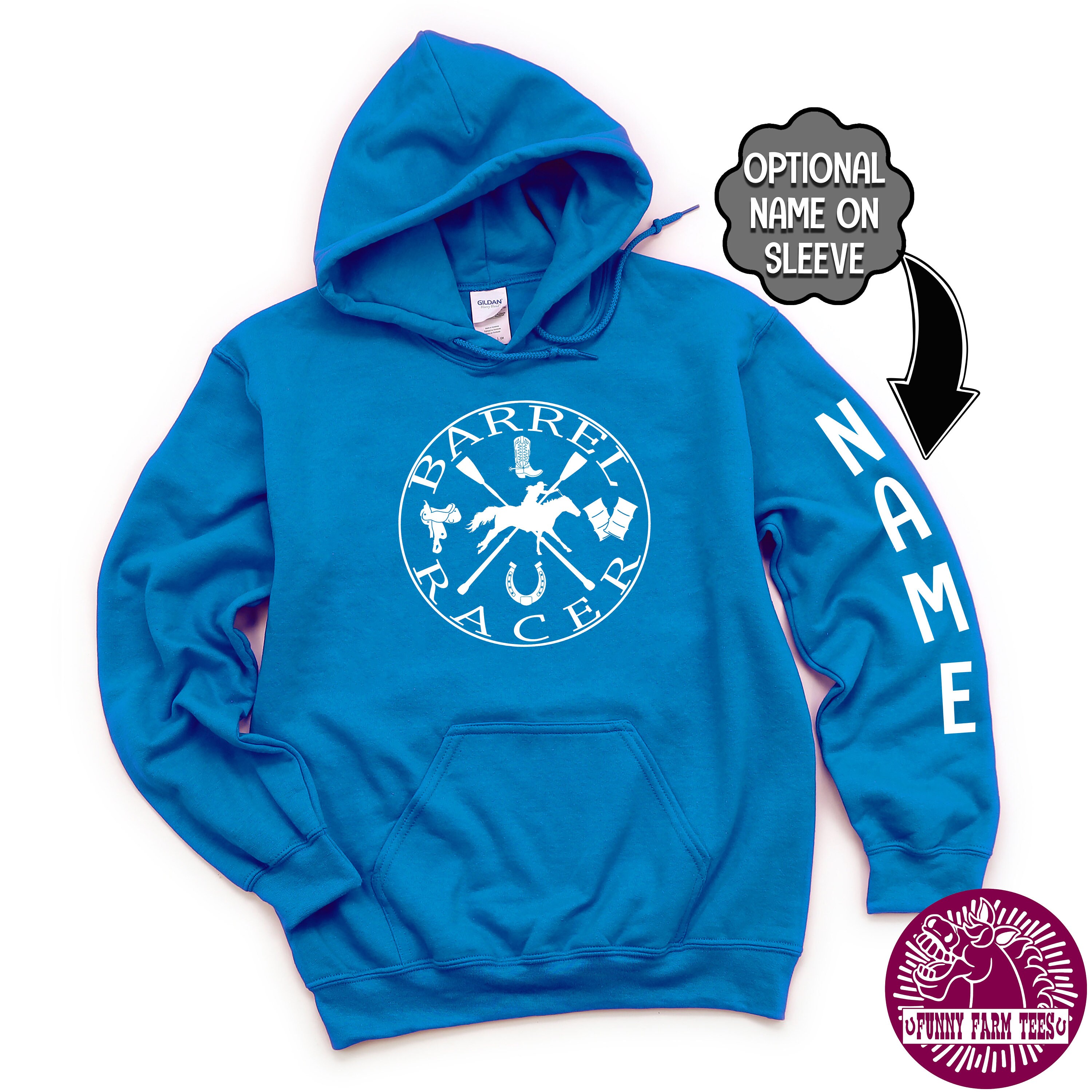 Barrel Racer Hoodie Barrel Racing Hoodie Barrel Racer Gift | Etsy