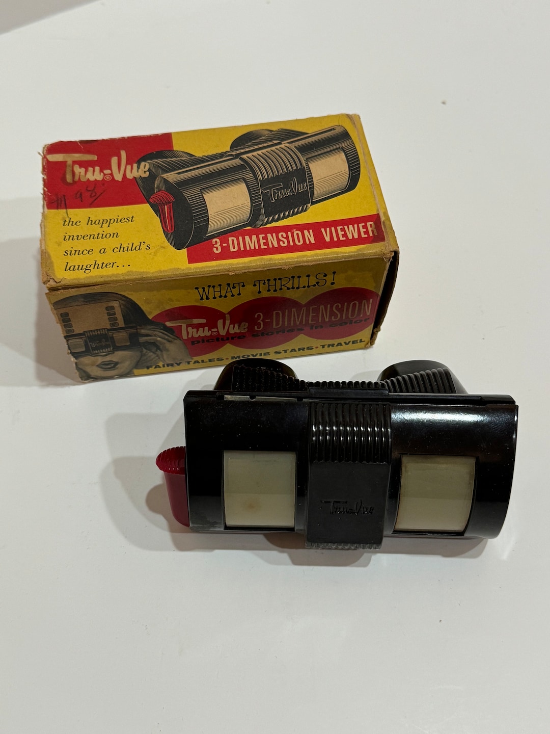 Tru-vue 3-D Vintage Viewfinder Toy With Original Box - Etsy