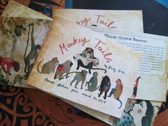 Monkey Zine Folklore Full Colour Folktales Stories - Etsy