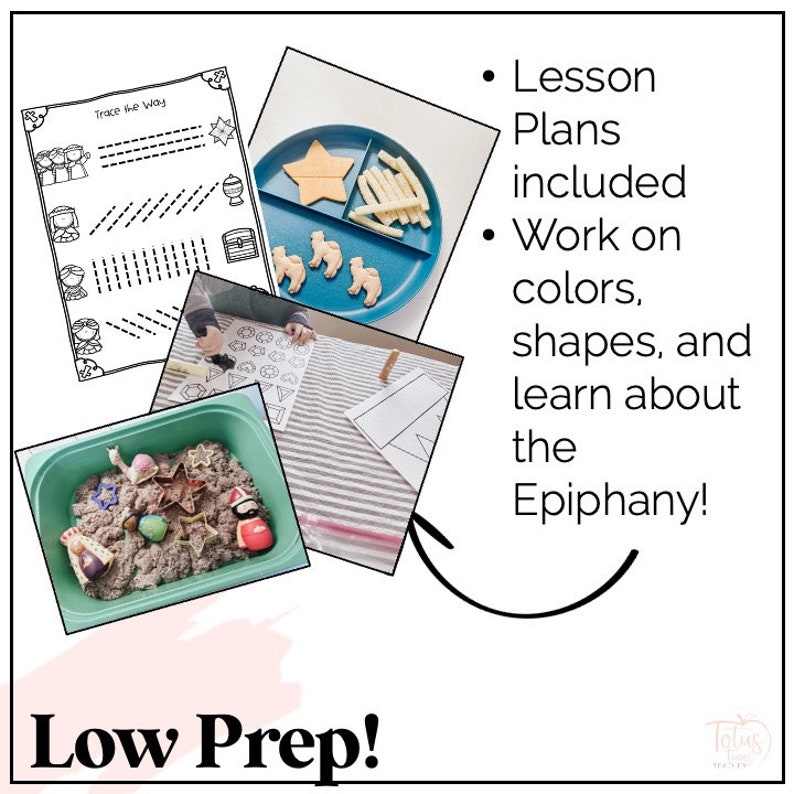 Toddler Epiphany Activities - Etsy