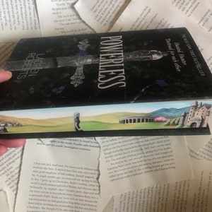 Hand Painted Edition of Powerless. Original Fore-edge Painting - Etsy