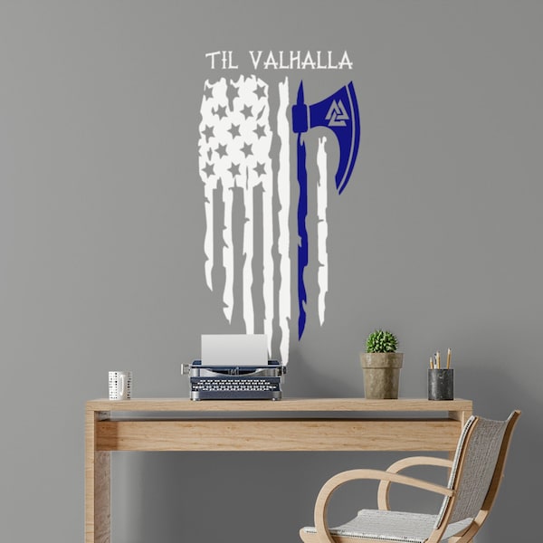 Til Valhalla Decal - Etsy