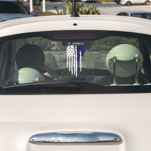 Viking Decal Til Valhalla Sticker Viking Retro USA Flag - Etsy