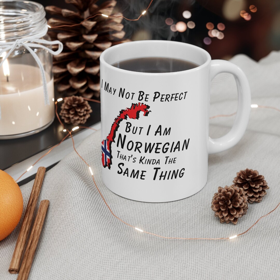 Funny Norway Coffee Mug, Norwegian Gift - Etsy