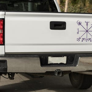 Viking Compass Vinyl Decal, Valkyrie Decal, Norse Mythology, Vegvisir ...
