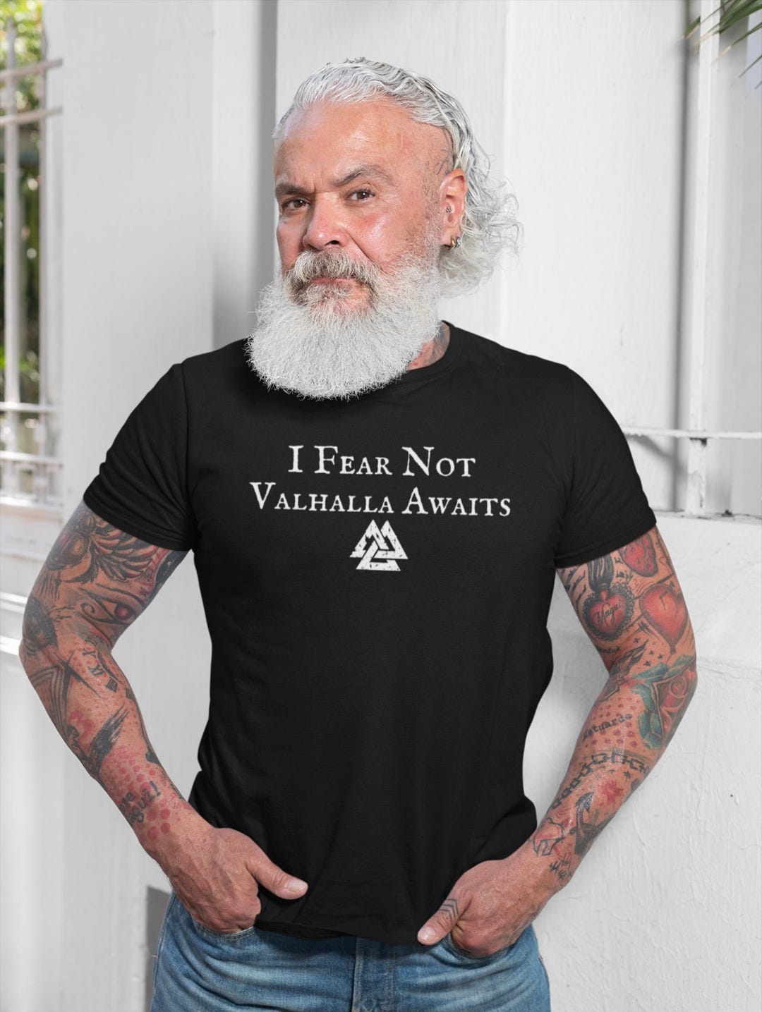 Valhalla Awaits Viking Quote T-shirt, Norse Mythology Tee - Etsy