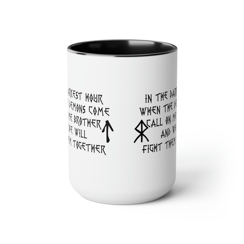 Viking Coffee Mug Brothers Coffee Cup Pagan Coffee Gift - Etsy