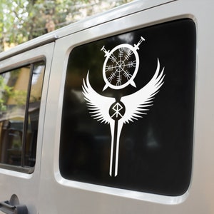 Valkyrie Sticker, ACOTAR Matte Vinyl Laptop Decal, A Court of Thorns ...