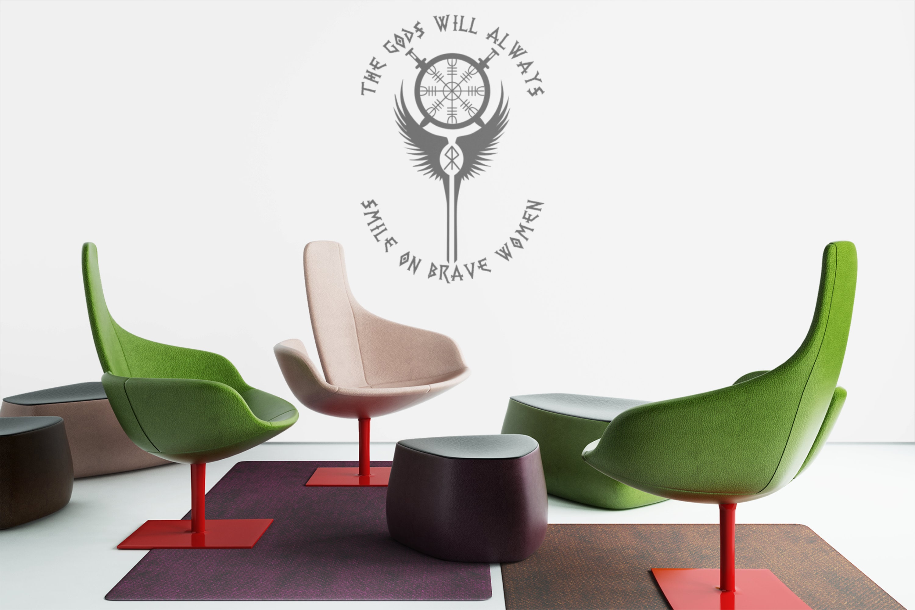 Die Cut Viking Decal Valkyrie Sticker Shieldmaiden Decal | Etsy