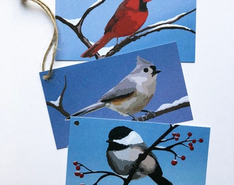 Gift Tags Bird - Etsy