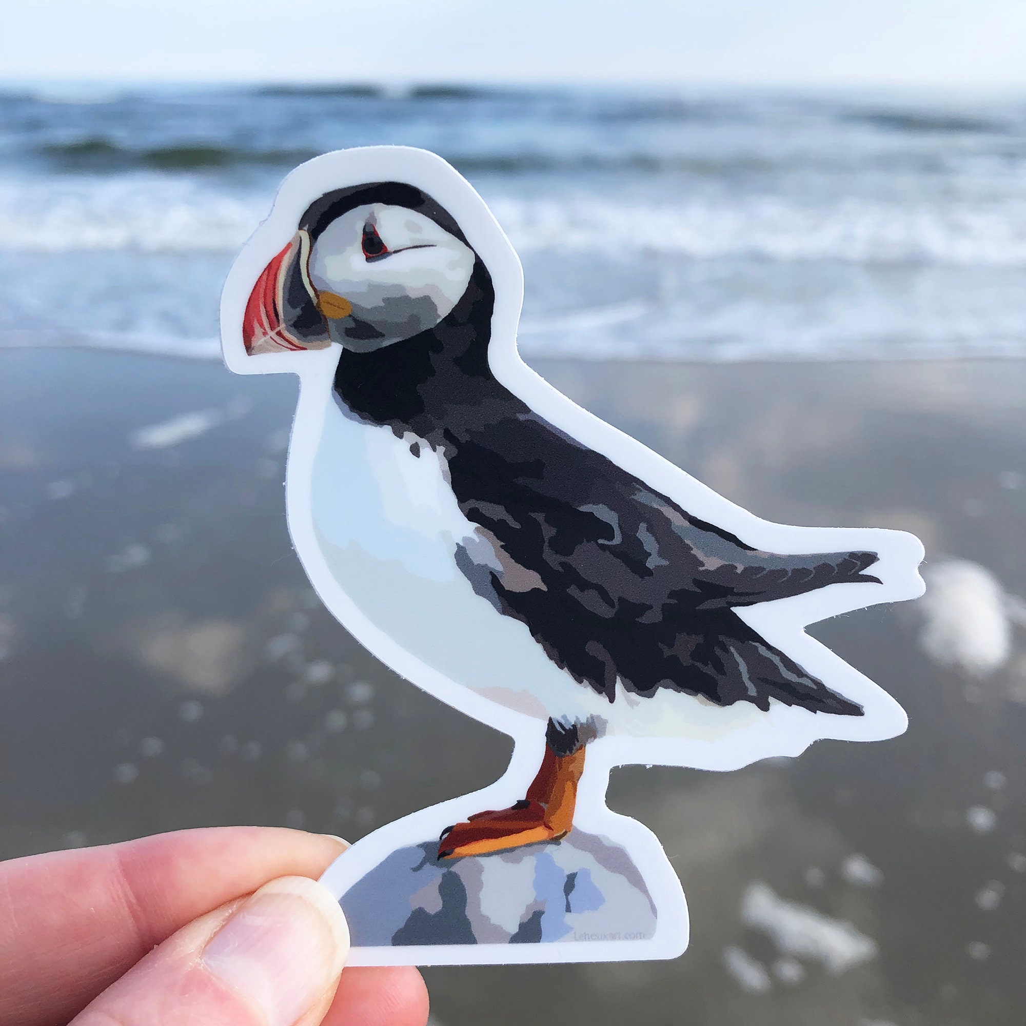 Atlantic Puffin Vinyl Sticker/decal - Etsy