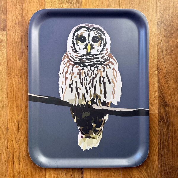 Owl Serving Tray - Etsy