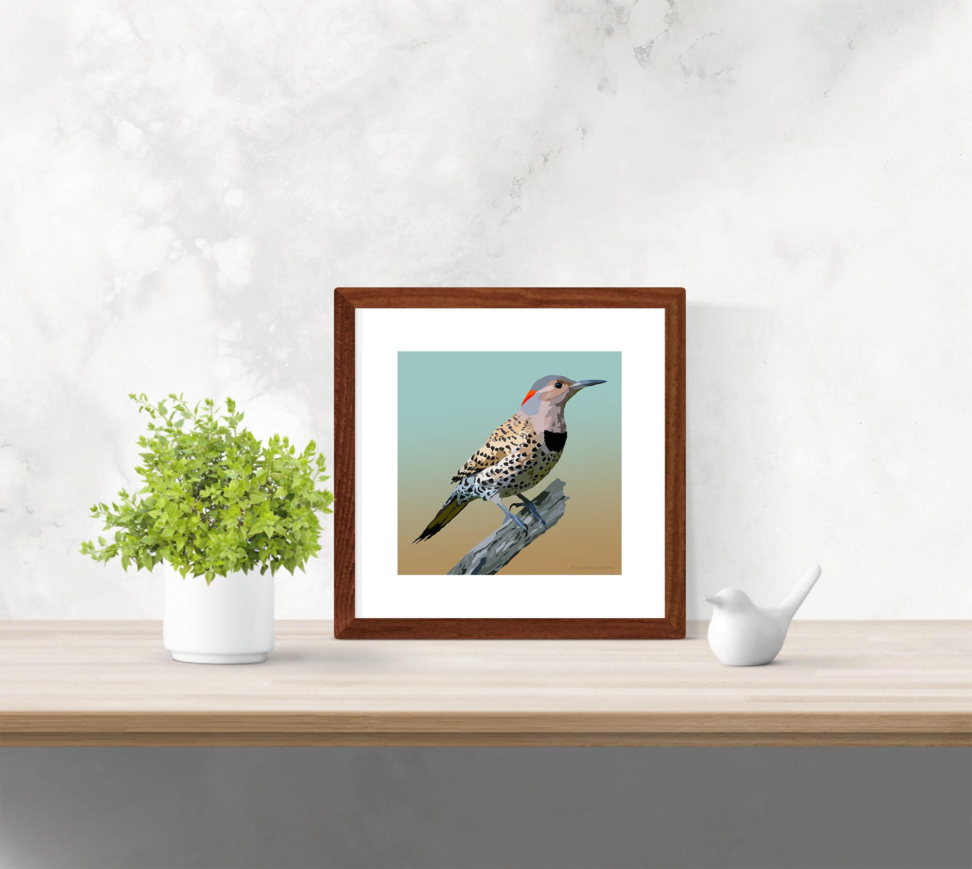 Northern Flicker - Bird Art - Graphic Art Print - Etsy