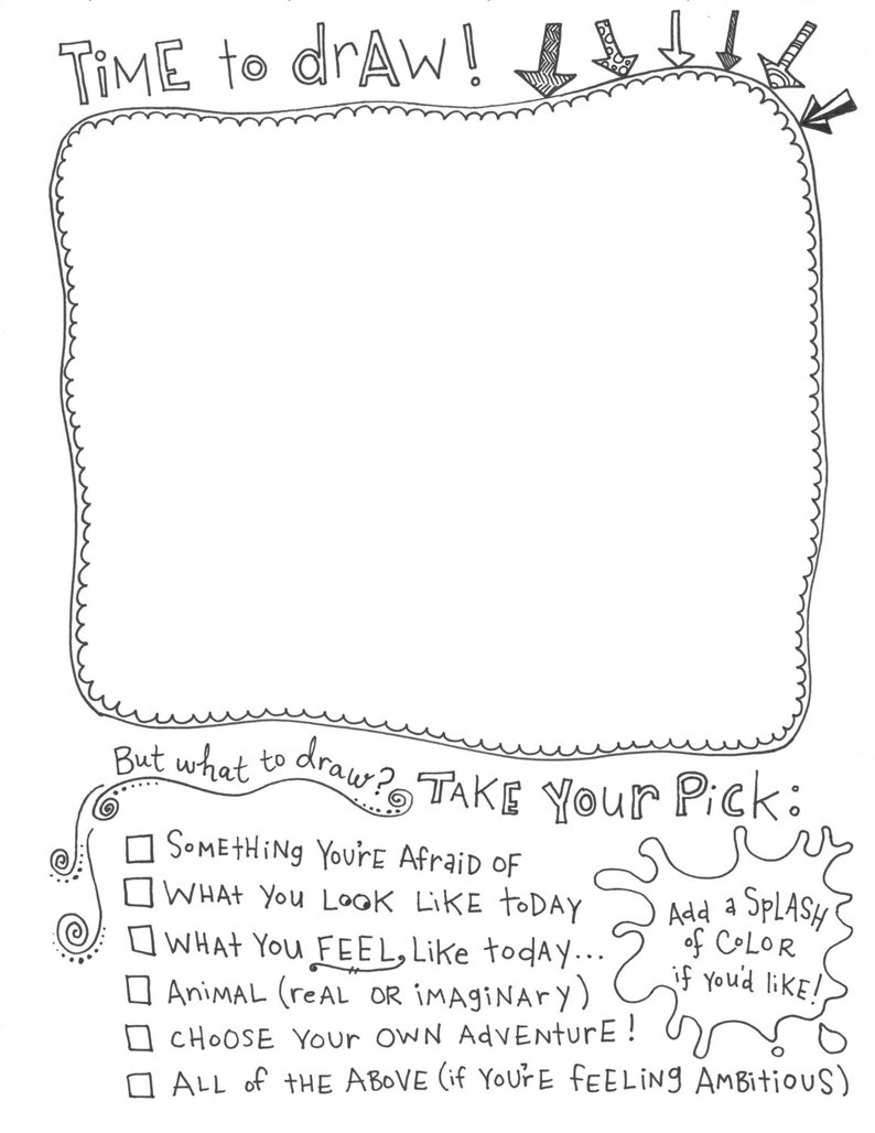 Pen Pal Activity Pages | Etsy