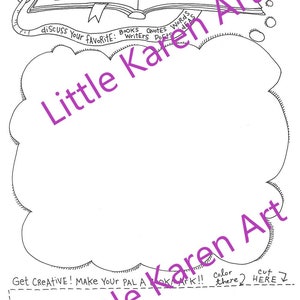 Pen Pal Activity Pages - Etsy