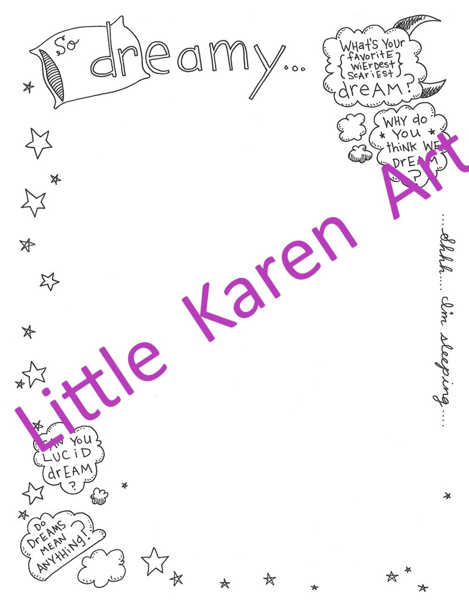 Pen Pal Activity Pages - Etsy