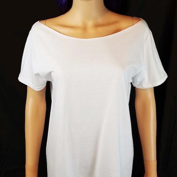 Off Shoulder Shirt - Etsy