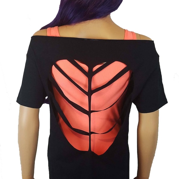 Heart Cut Out Top - Etsy