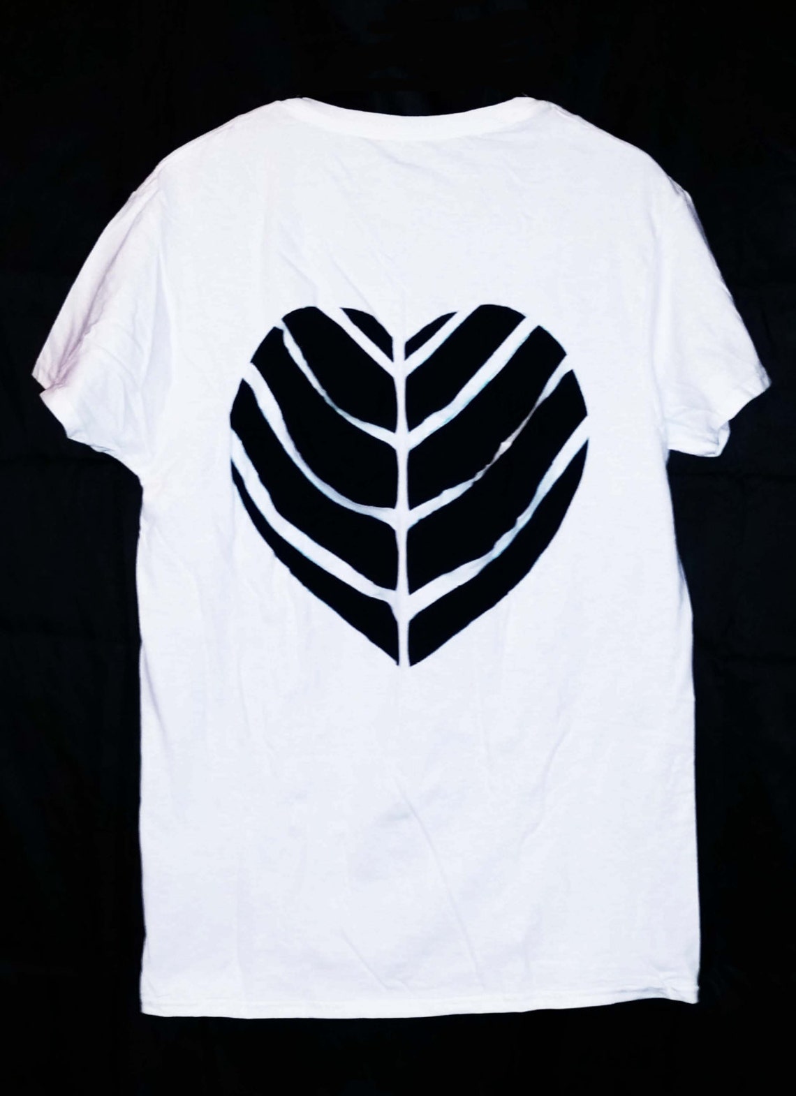 Heart Cutout T Shirt / Love Cut Out Top - Etsy