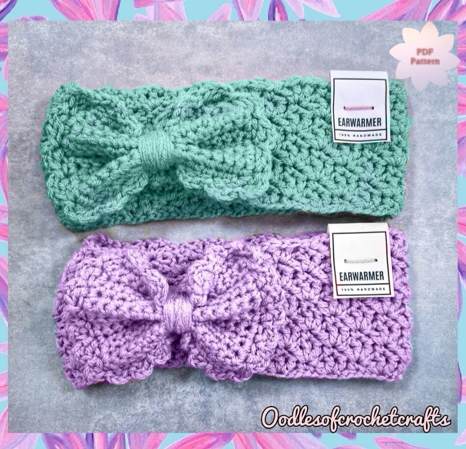 CROCHET PATTERN Felicity Headband PDF Crochet Pattern With - Etsy Australia