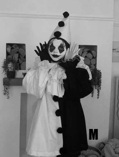 French Clown Costume Professionally Handmade Vintage Pierrot - Etsy