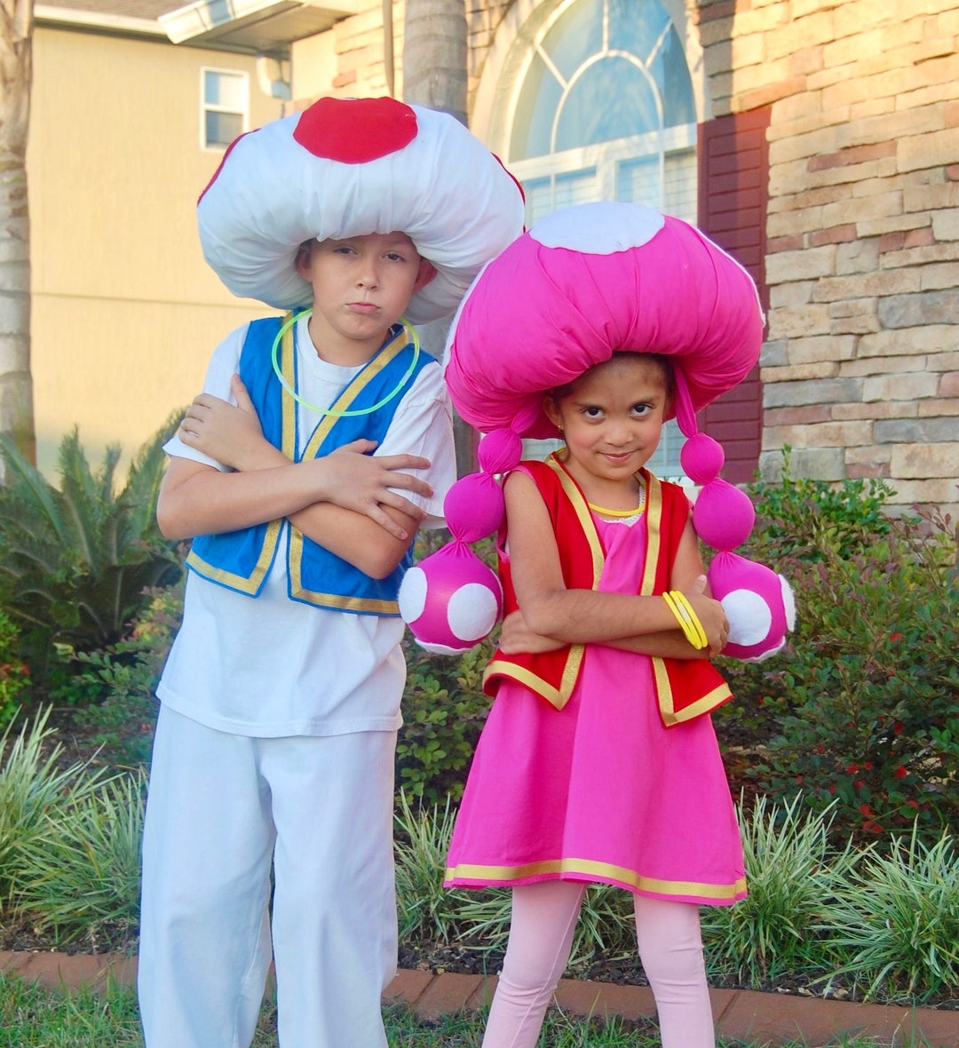 Cap for Toadette Toad Super Mario in All Sizes Children - Etsy UK