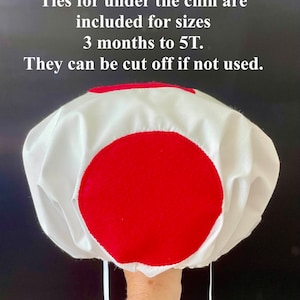 Toad / Toadette Super Mario Cap: Sewn Costume Hat - Etsy