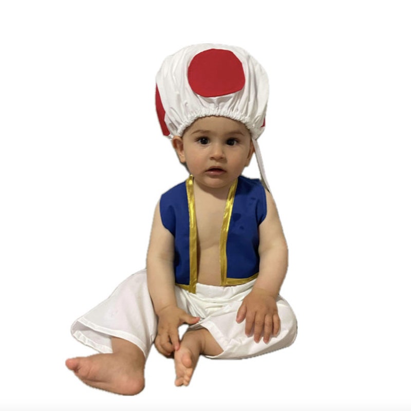Baby Toad Mario Costume - Etsy