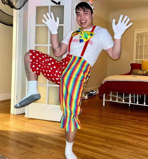 Unisex Costume PANT SHORTS Clown Carnival Festival Parade Circus LGBTQ for Adult Children Black White Red Plus Size Men Women Gay Pride Etsy UK