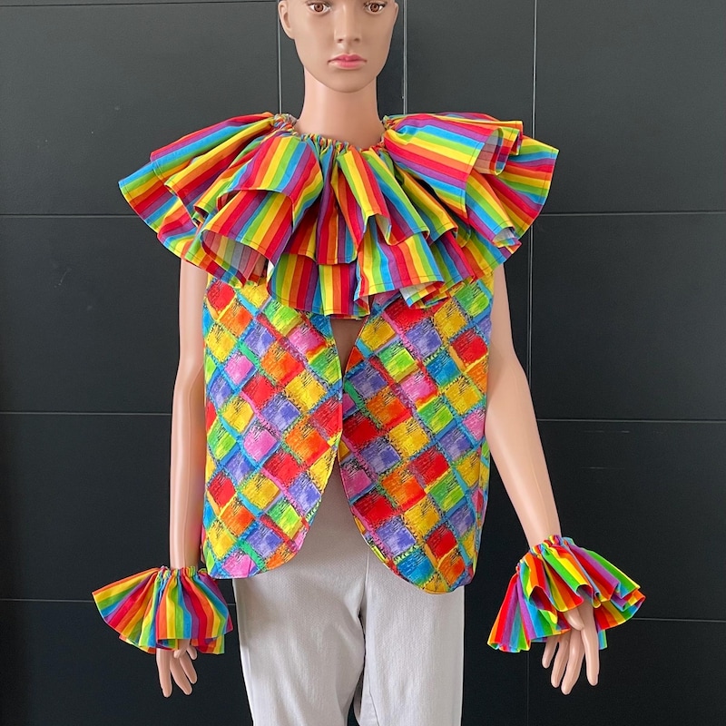 Clown Collar Ruffle - Etsy