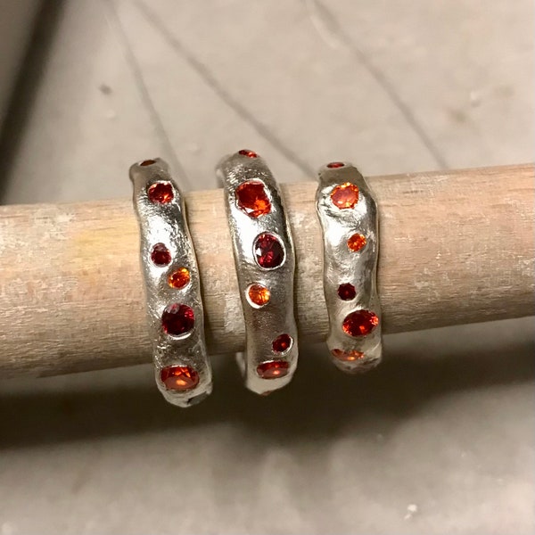 Organic Silver Ring - Etsy