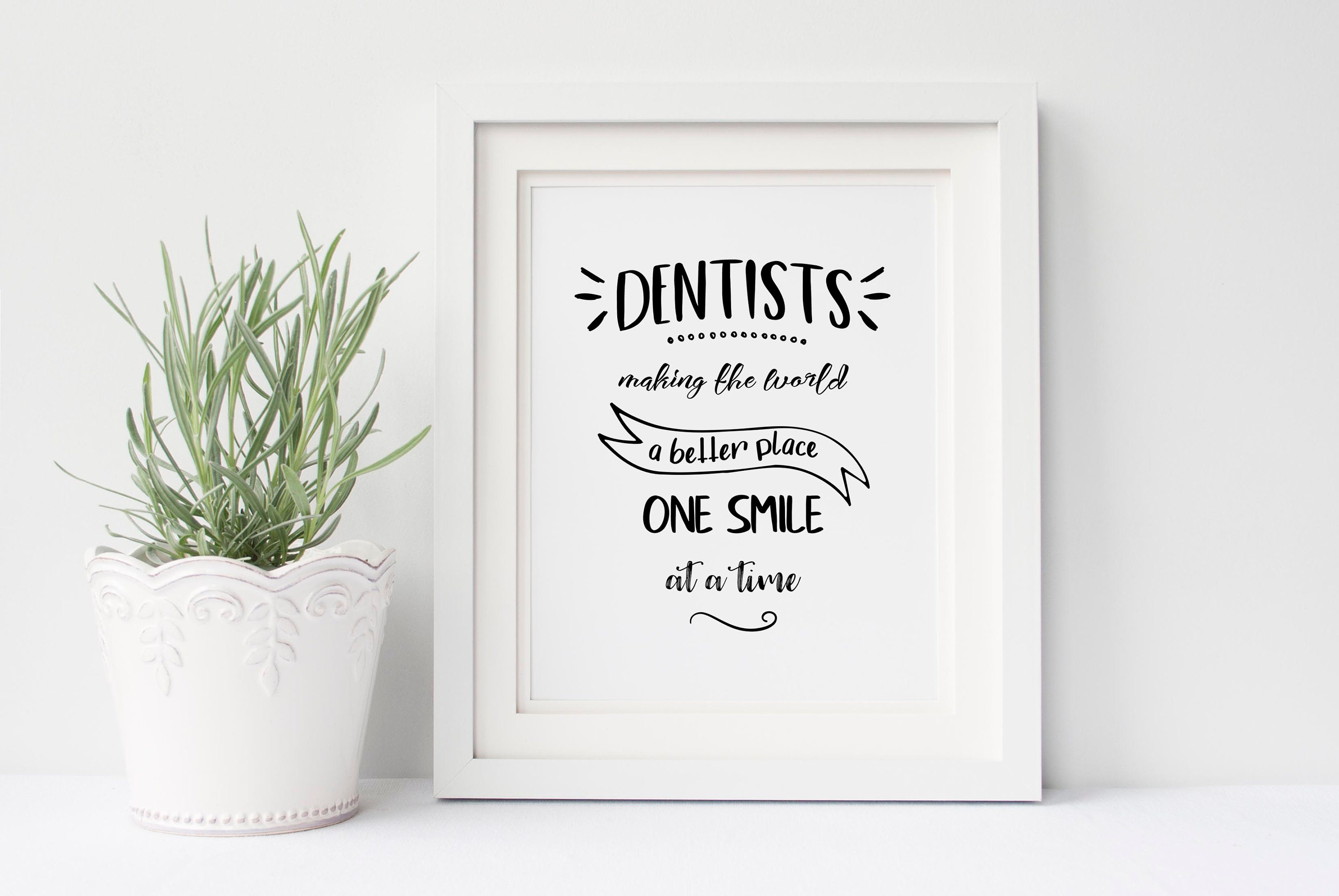 Dentist Printable Dental Art for Office, Dental Posters, Dentist Gift ...