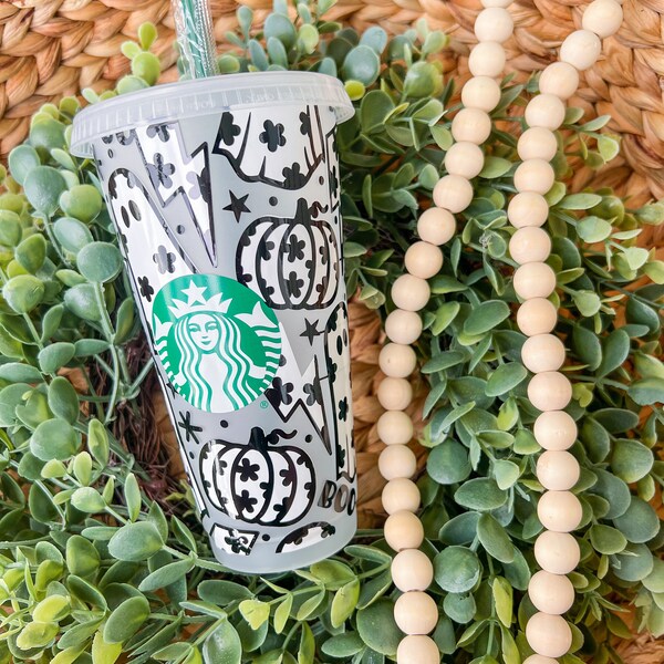 Halloween Starbucks Coffee Cup - Etsy