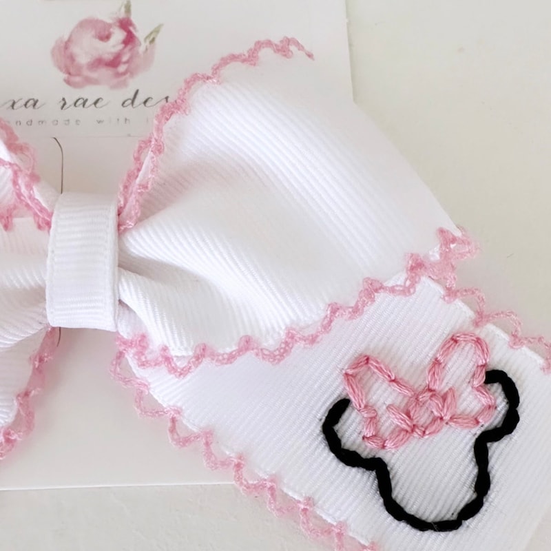 Minnie Mouse Bow - Etsy