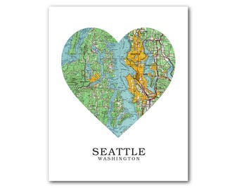 Special Location Map,unique Engagement Gift, Personalized Bridal Shower ...