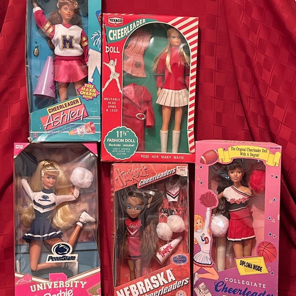 Cheerleader Barbie Dolls - Etsy