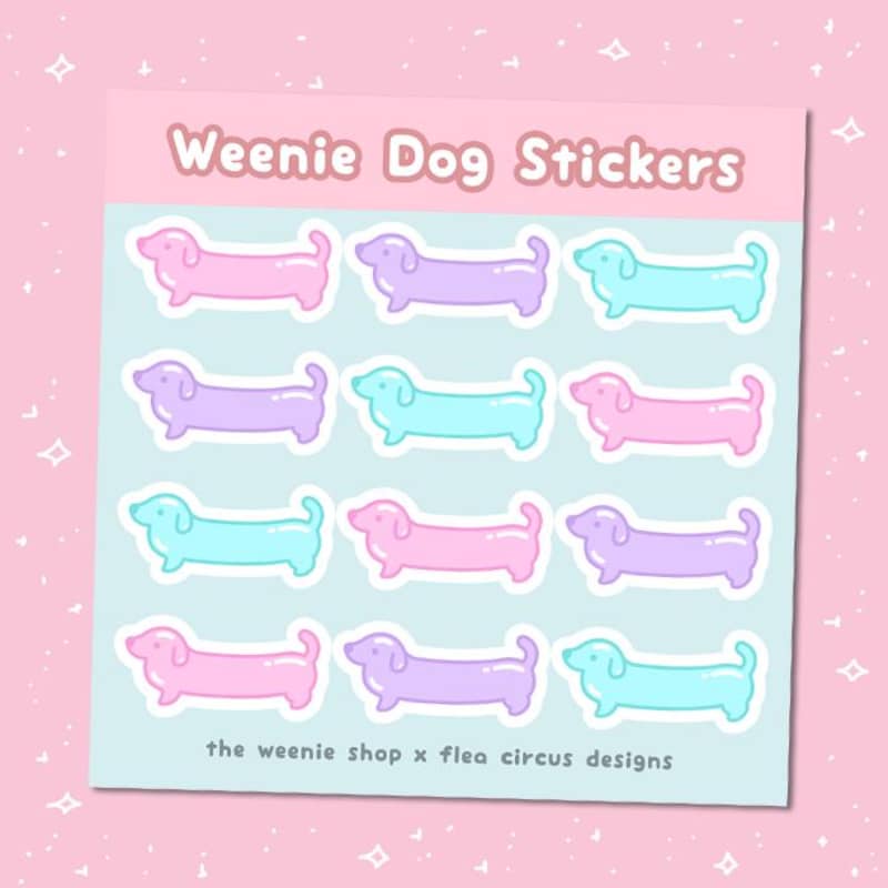 Weenie Dog Sheets - Etsy