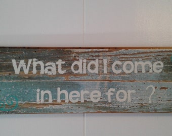 Reclaimed wood sign | Etsy