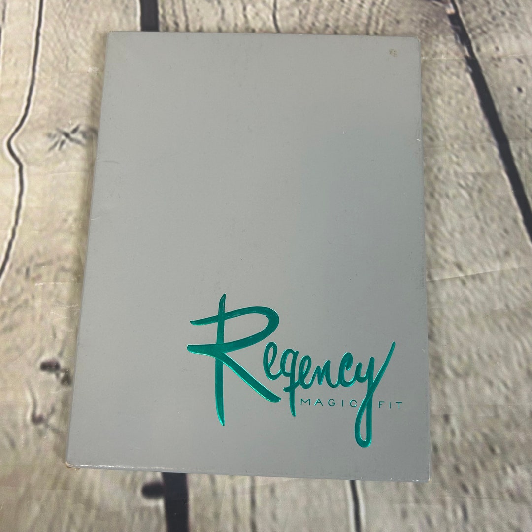 Vintage Regency Stockings Knees High Taper 8 1/2-9 Cantrese Taupe Demi ...