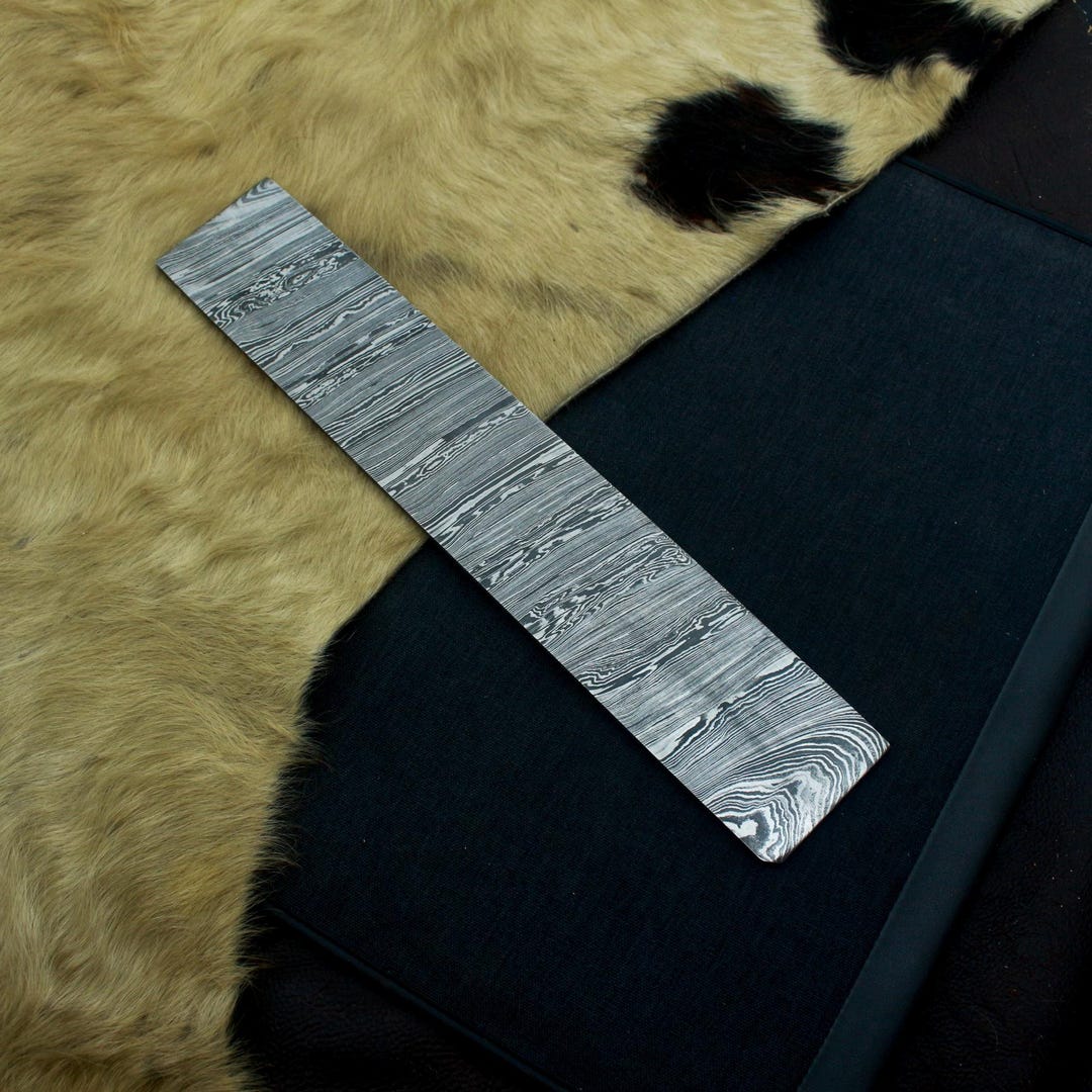 Handmade Damascus Steel Twist Pattern Billet, for Knife Making ...